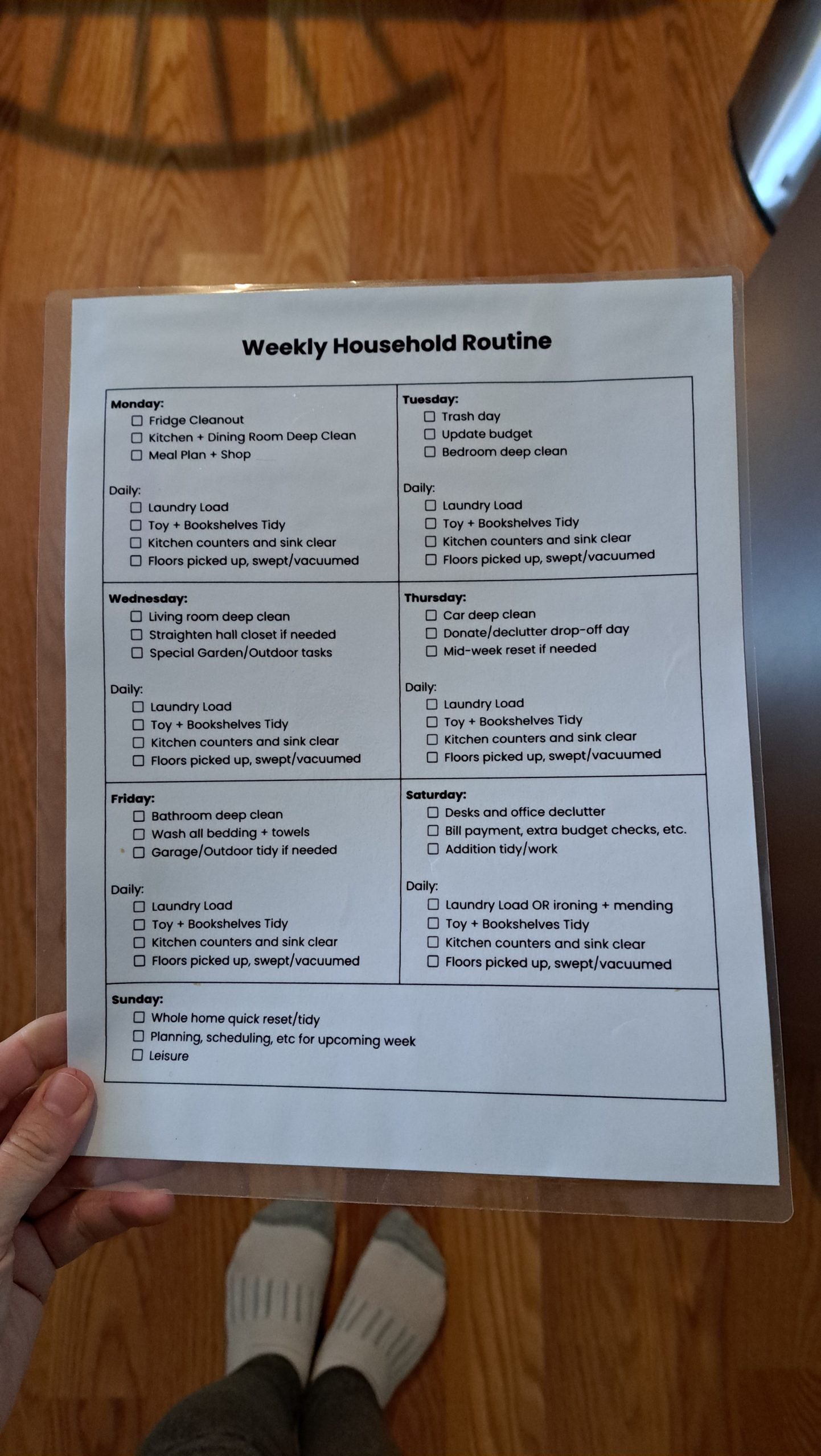 How to Maintain a Functional Cleaning Routine - The Welder and His Wife