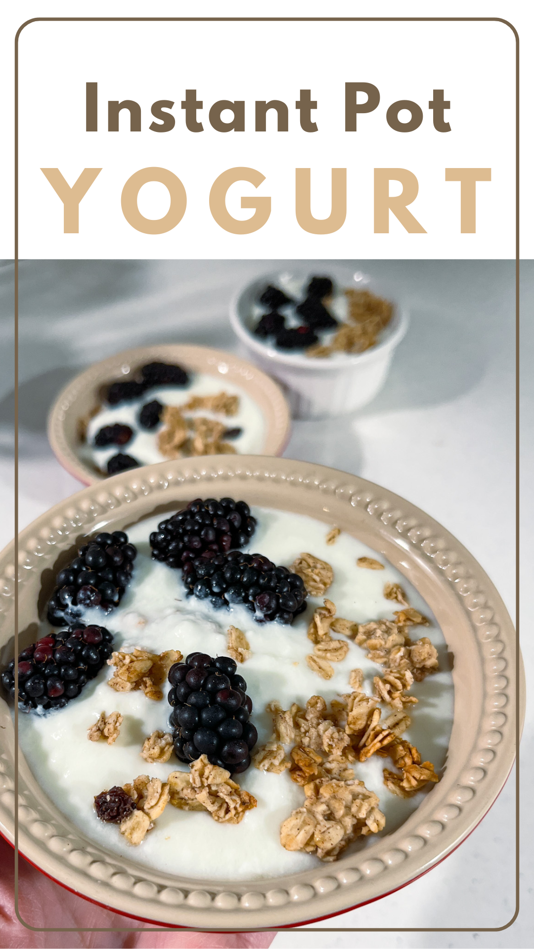How to Make Yogurt in the Instant Pot - The Welder and His Wife